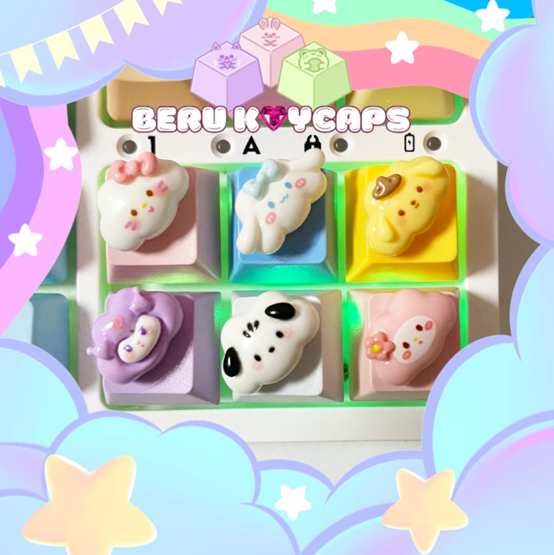 Custom Artisan Sanrio Hello Kitty Cinnamonroll Pompompurin Kuromi ...