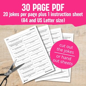 Dad Jokes Download - Try Not to Laugh Challenge Printable Jokes - 580 ...
