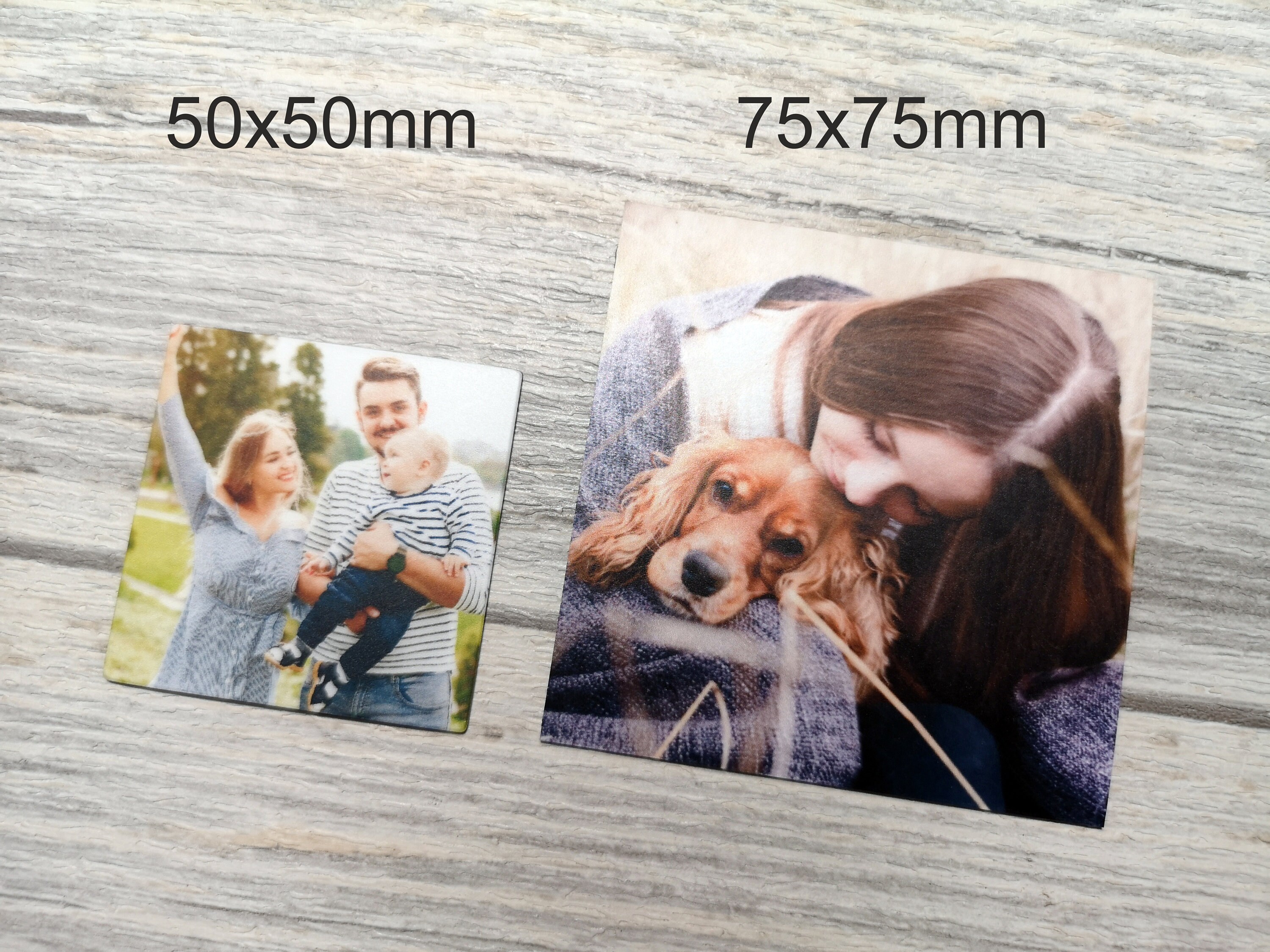 75x75mm Personalized Photo Magnet With Any Photo Custom Fridge Magnets ...