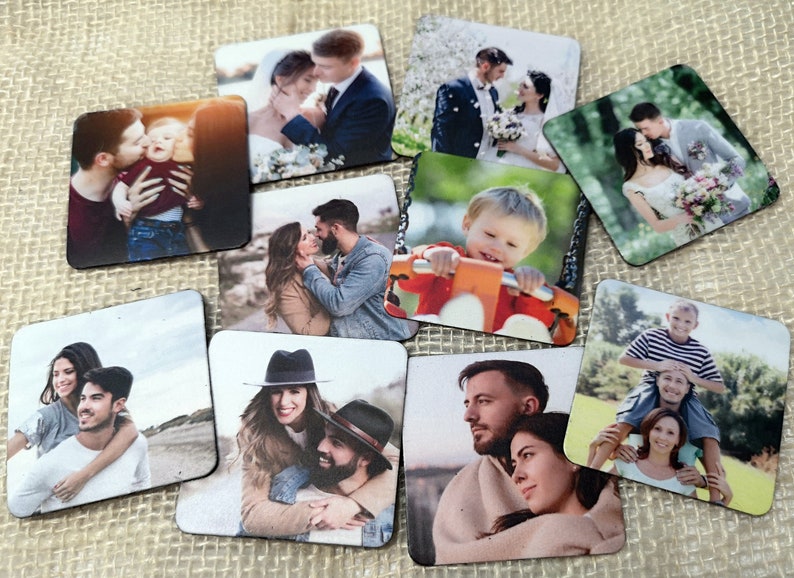 Personalized Photo Magnet With Any Photo Custom Fridge - Etsy