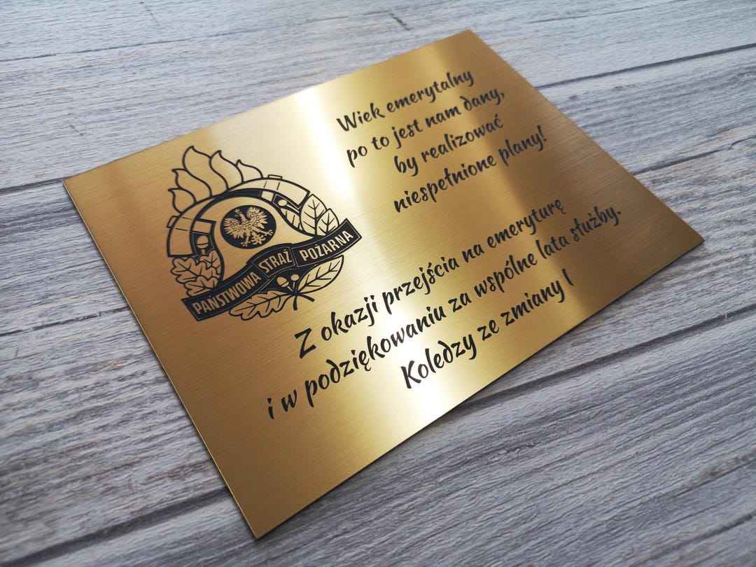 Engraved Wall Sign, Custom Engraved Plate, Personalized Door Sign ...
