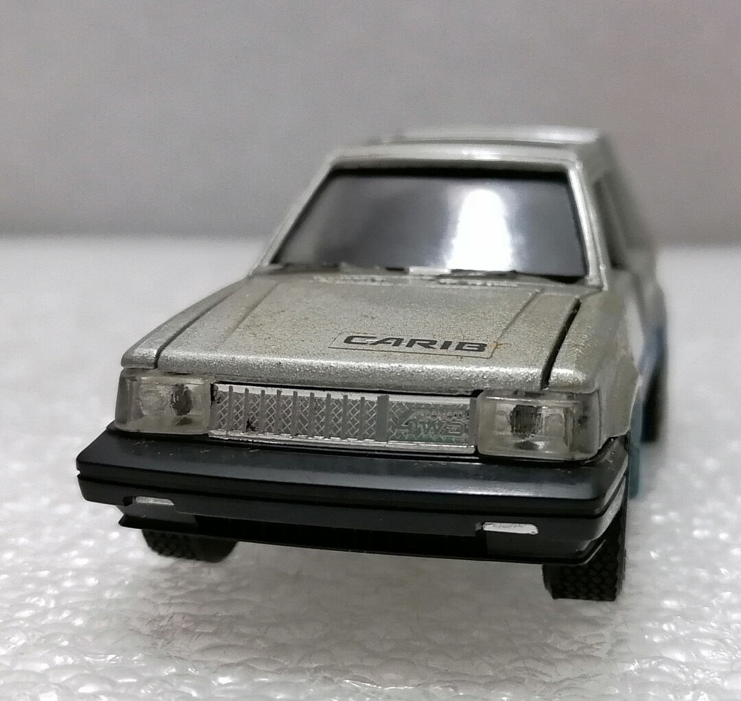 Vintage TOYOTA Sprinter 4WD Carib 1th Series 1985 Rare Diecast Model in ...