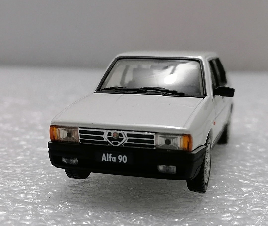 Vintage ALFA ROMEO Alfa 90 1985 Rare Diecast Model in 1/43 Scale, Mint ...
