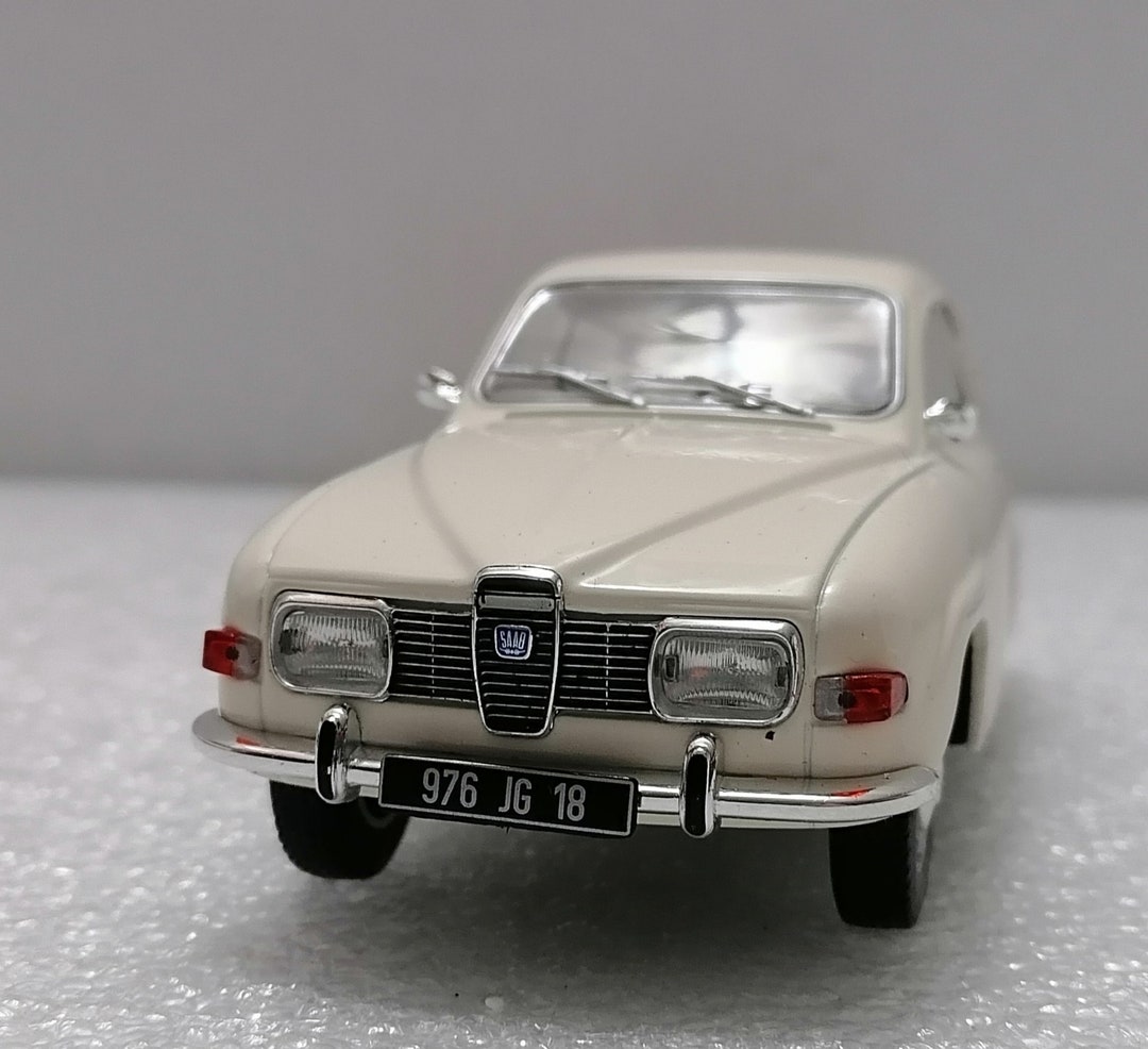 Vintage SAAB 96 V4 1970 Rare Diecast Model in 1/24 Scale, Perfect - Etsy