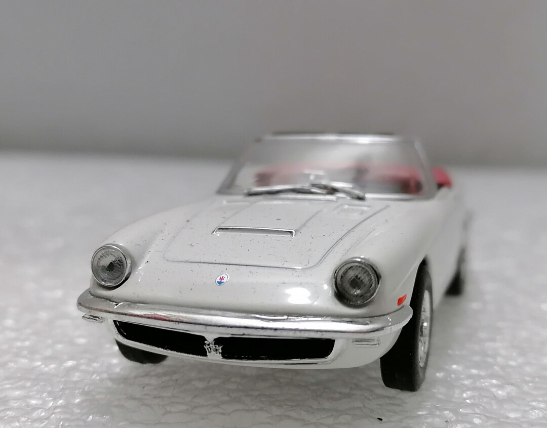 Vintage MASERATI MISTRAL Convertible Rare Diecast in 1/43 Scale With ...