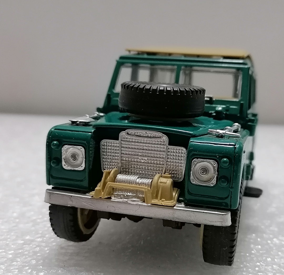 Vintage LAND ROVER Station Wagon Rare Diecast Model in Scala 1/25 ...