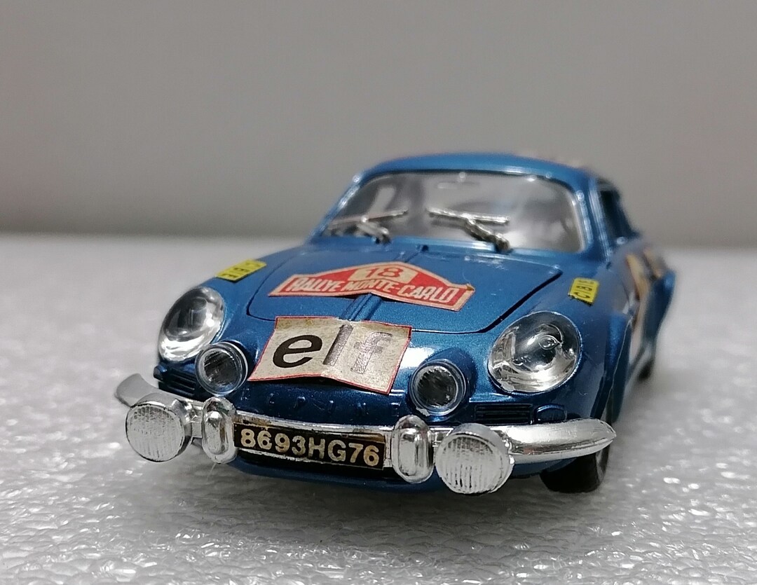 Vintage ALPINE RENAULT Rare Diecast Model in 1/25 Scale Polistil Made ...