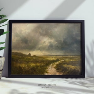 Landscape Art Print | Printable Painting | Digital Download ...