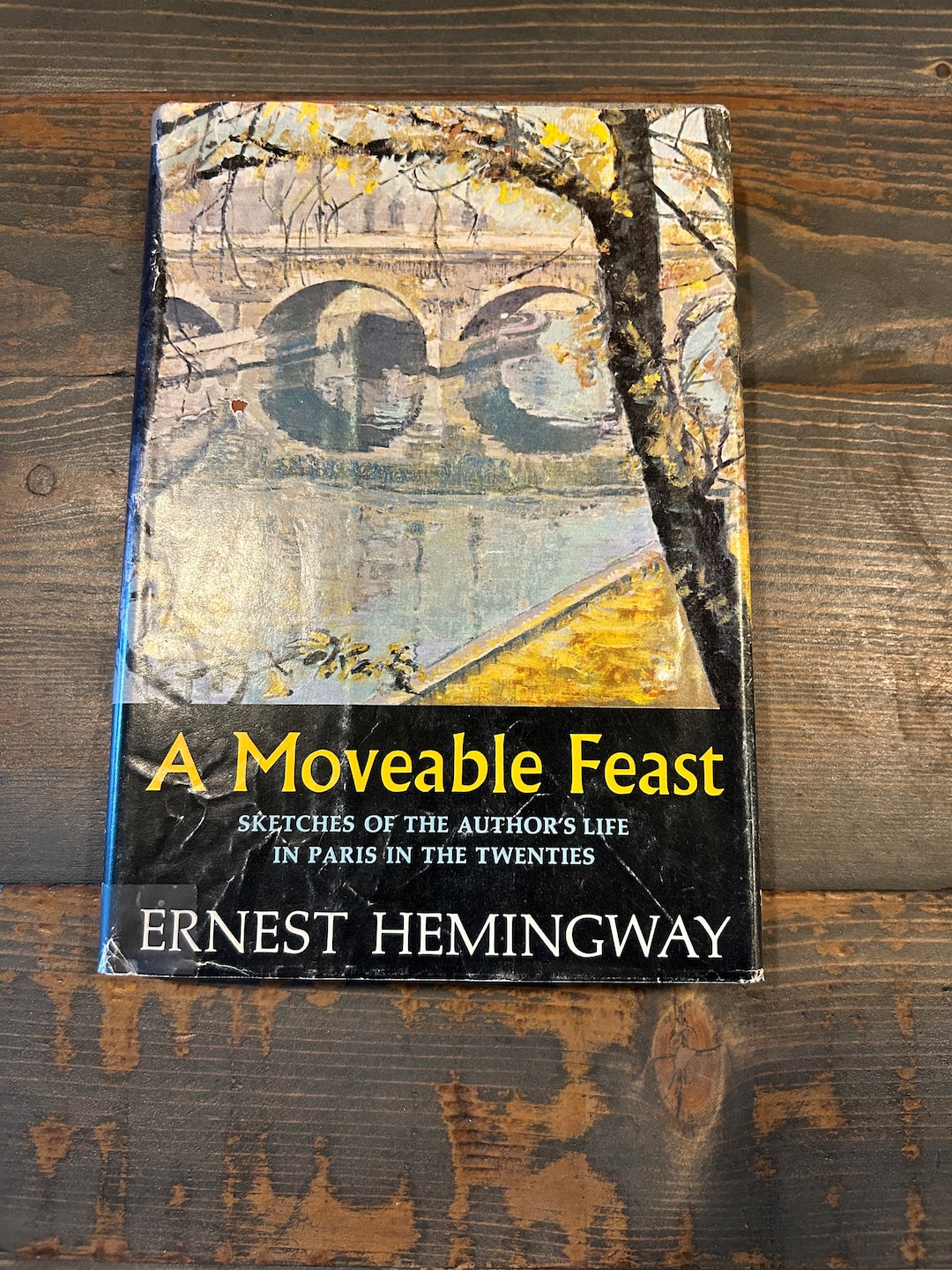 Ernest Hemingway - A Moveable Feast (book Club Edition) - Etsy