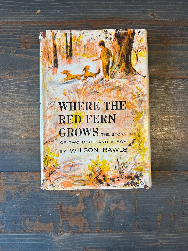 Wilson Rawls Where the Red Fern Grows first Edition - Etsy