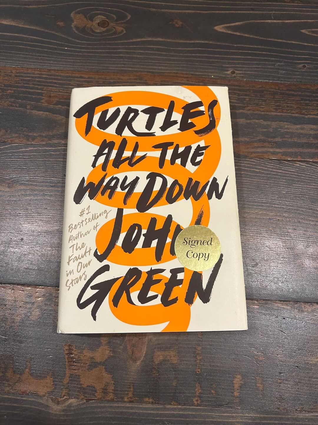 John Green - Turtles All the Way Down (signed) - Etsy