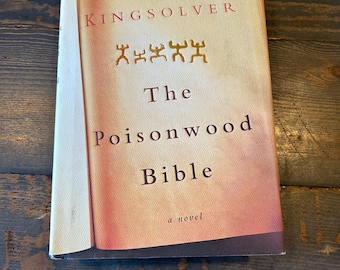 BARBARA KINGSOLVER the Poisonwood Bible 1998 Soft Cover - Etsy