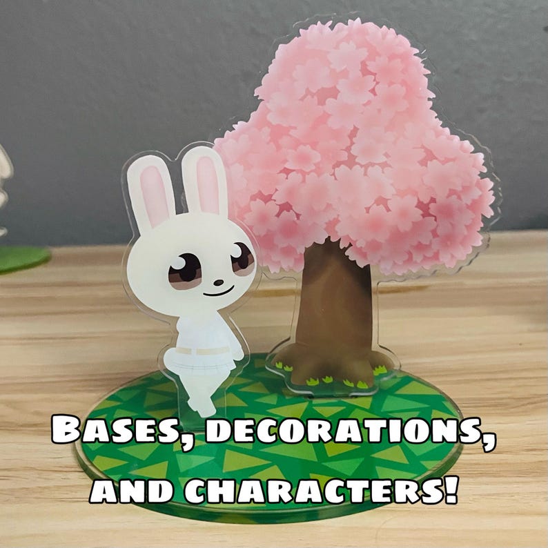 Beastars/animal Crossing Inspired Acrylic Standees - Etsy