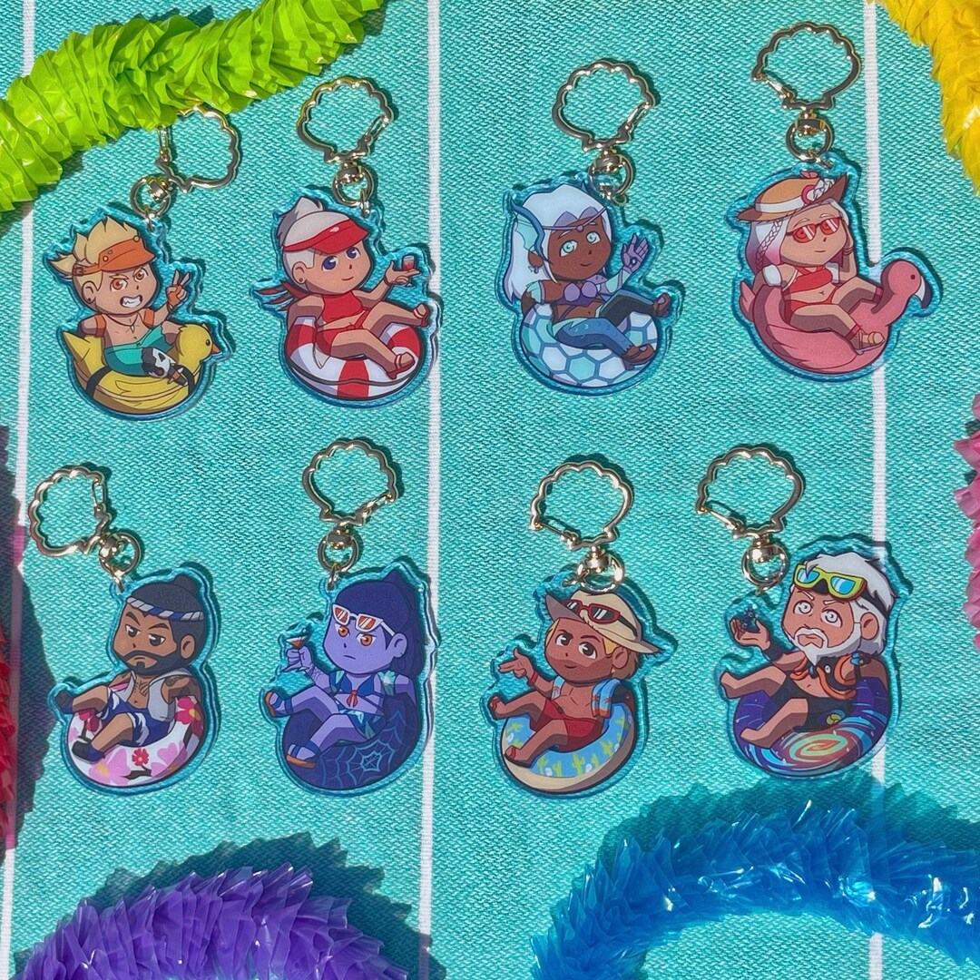 Overwatch Inspired Swimsuit Charms - Etsy