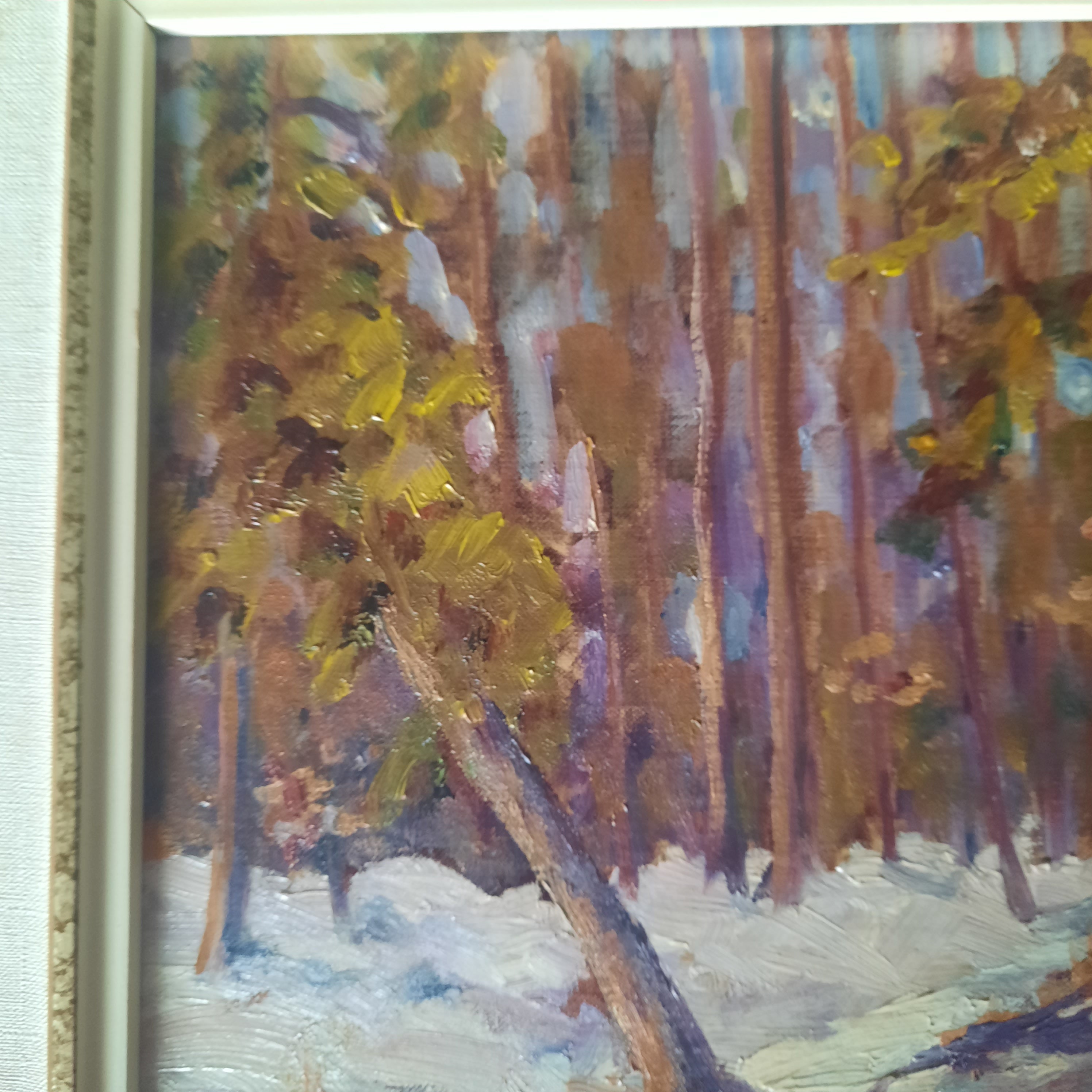 Beautiful Vintage 1940's Oil on Panel Canadian Impressionism Painting ...