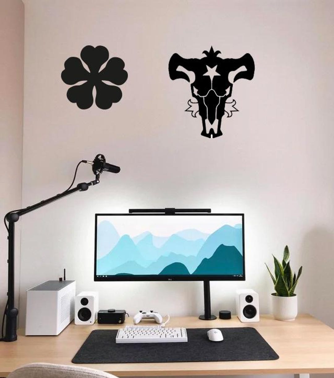 Black Clover Logo 2d to Decorate black Clover Decoration - Etsy