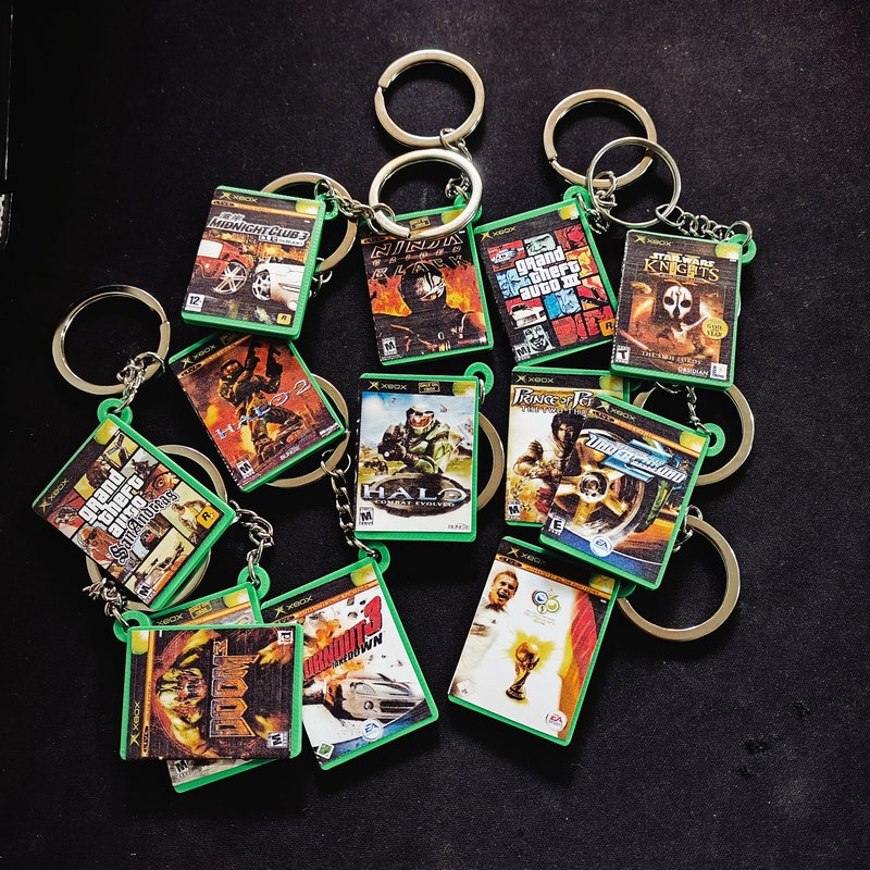 Mini Game Keychains - Etsy