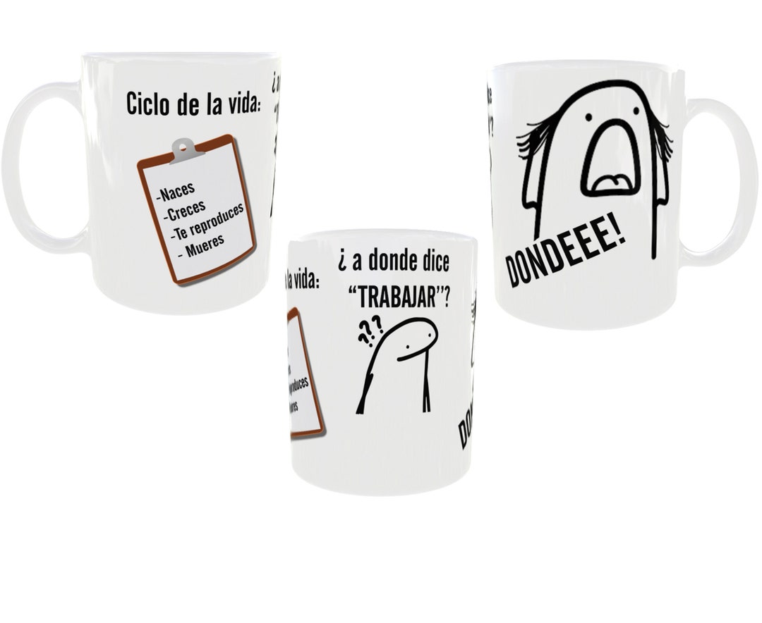 Design for Sublimation: Flork Mug / Flork Life Cycle Digital Design - Etsy