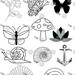 Variety Set of 4 Iron on Embroidery Patterns Downloadable PDF - Etsy