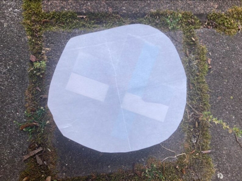 Interwoven Space Sticker / Handmade / Upcycled - Etsy