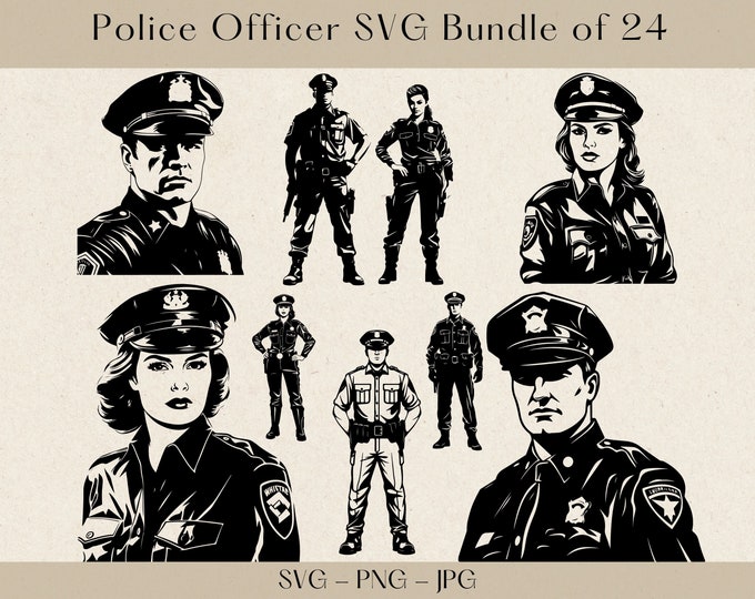 Polizeioffizier svg, Polizeioffizier svg bündel, Polizei svg, Cop svg, Polizei svg Bundle ...