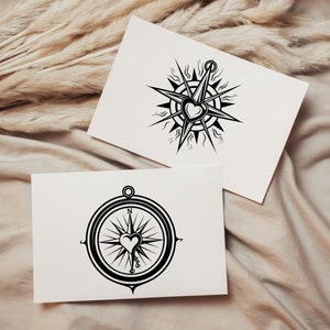 Heart Compass Svg, Compass Svg, Heart Svg, Love Svg, Valentines Svg ...
