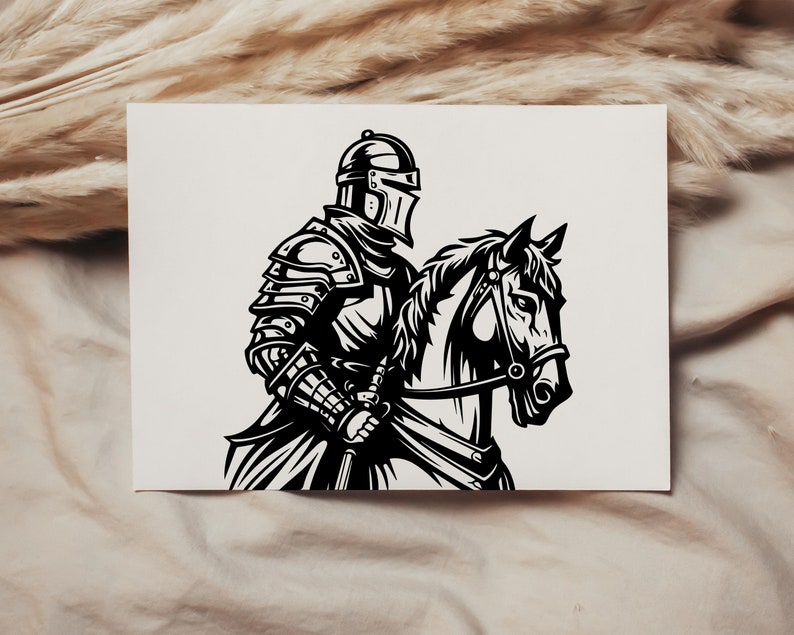 Knight SVG Knight PNG Knight Clipart Knight Vector - Etsy