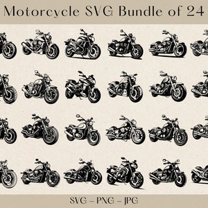 Motorcycle SVG, Motorcycle SVG Bundle, Motorcycle Clipart, Motorcycle ...