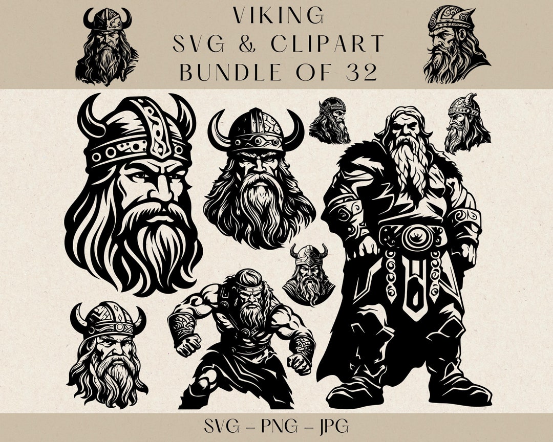 Viking SVG, Viking Png, Viking Clipart, Viking Vector, Vikings Svg ...