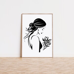 Flower Bride SVG, Bride SVG, Marriage Svg, Bride Cut File, Bride ...