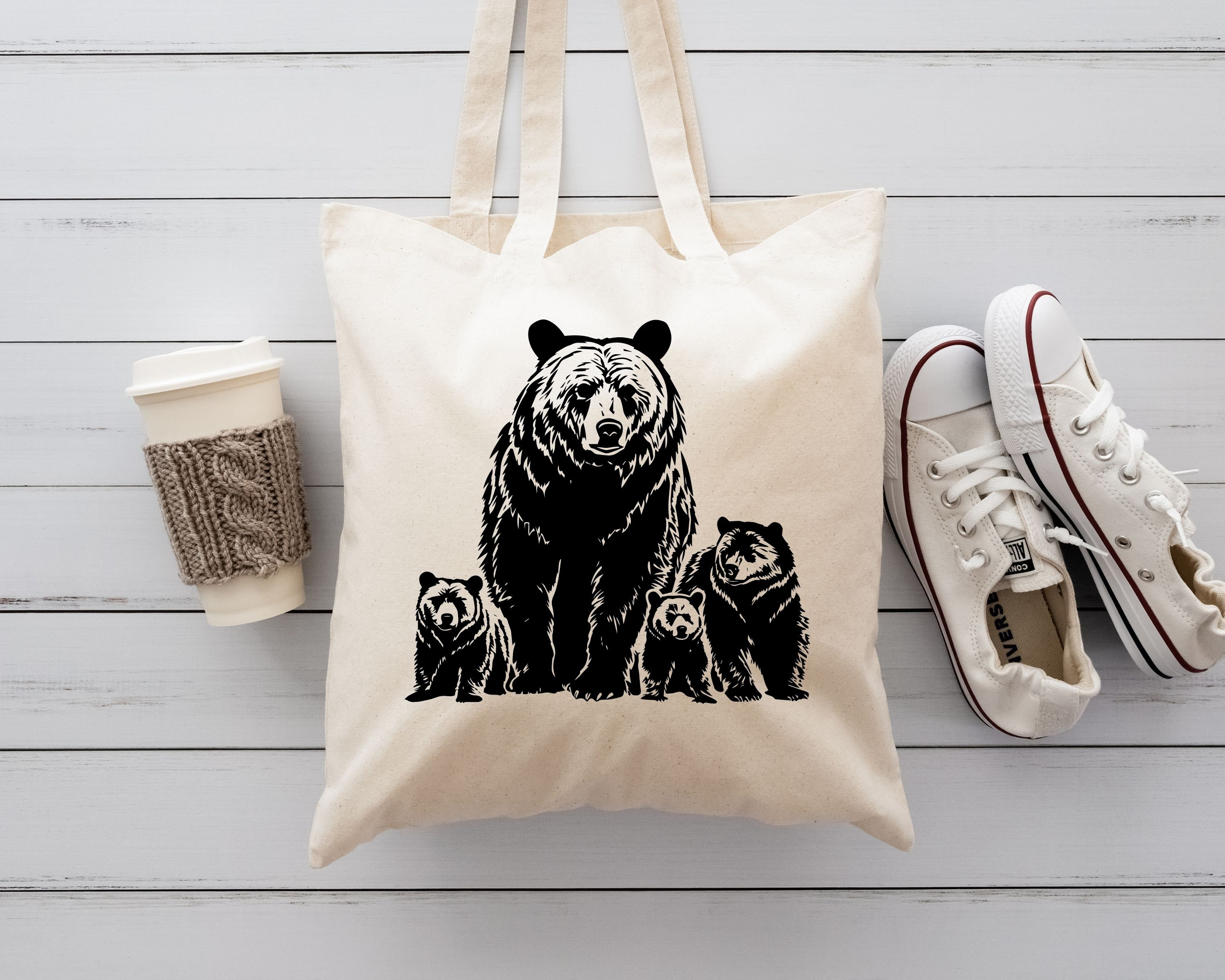 Bear Family SVG Bundle Bear Family SVG Bear Family Clipart - Etsy