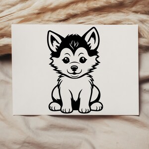 Cute Wolf SVG, Baby Wolf SVG, Wolf Svg, Wolf Png, Wolf Clipart, Wolf ...