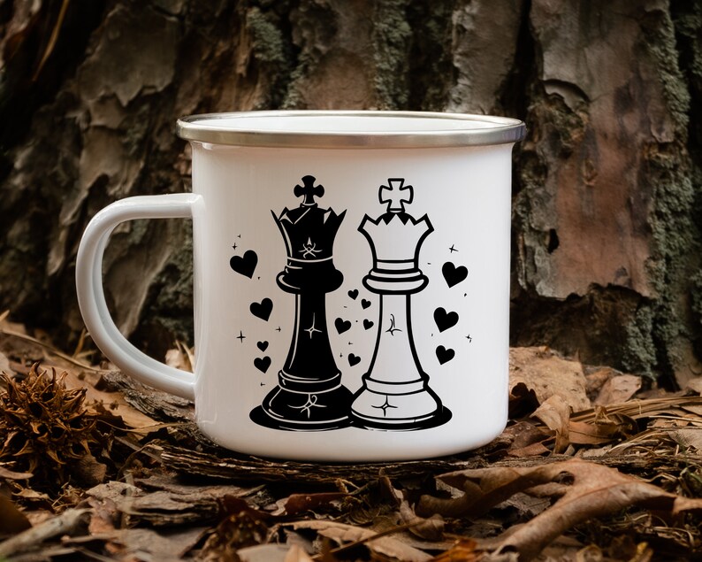 Love Chess Svg, Chess Svg, Love Svg, Romantic Svg, King Svg, Queen Svg ...