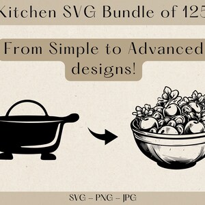Kitchen SVG Bundle, Kitchen SVG, Baking SVG, Cooking Svg, Kitchen ...