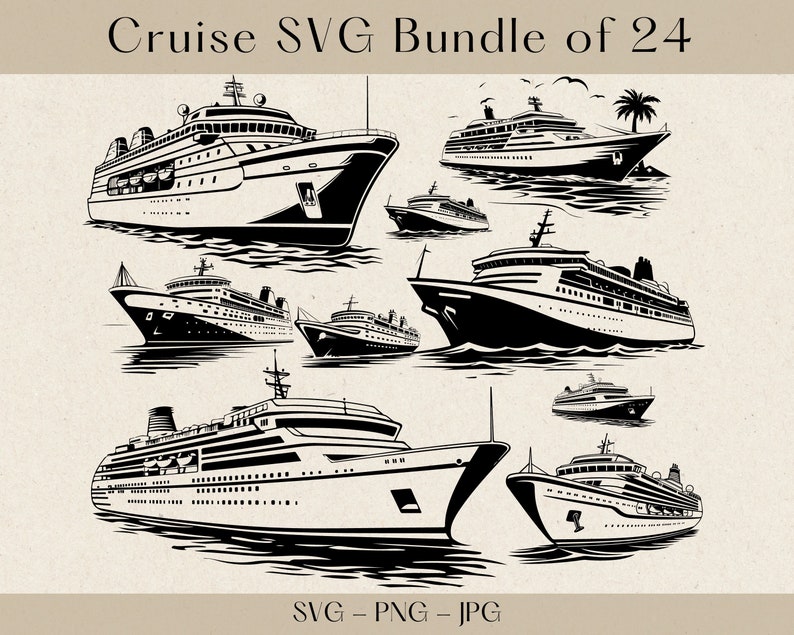 Cruise Svg Cruise Svg Bundle Ship Svg Cruise Svg Files for - Etsy