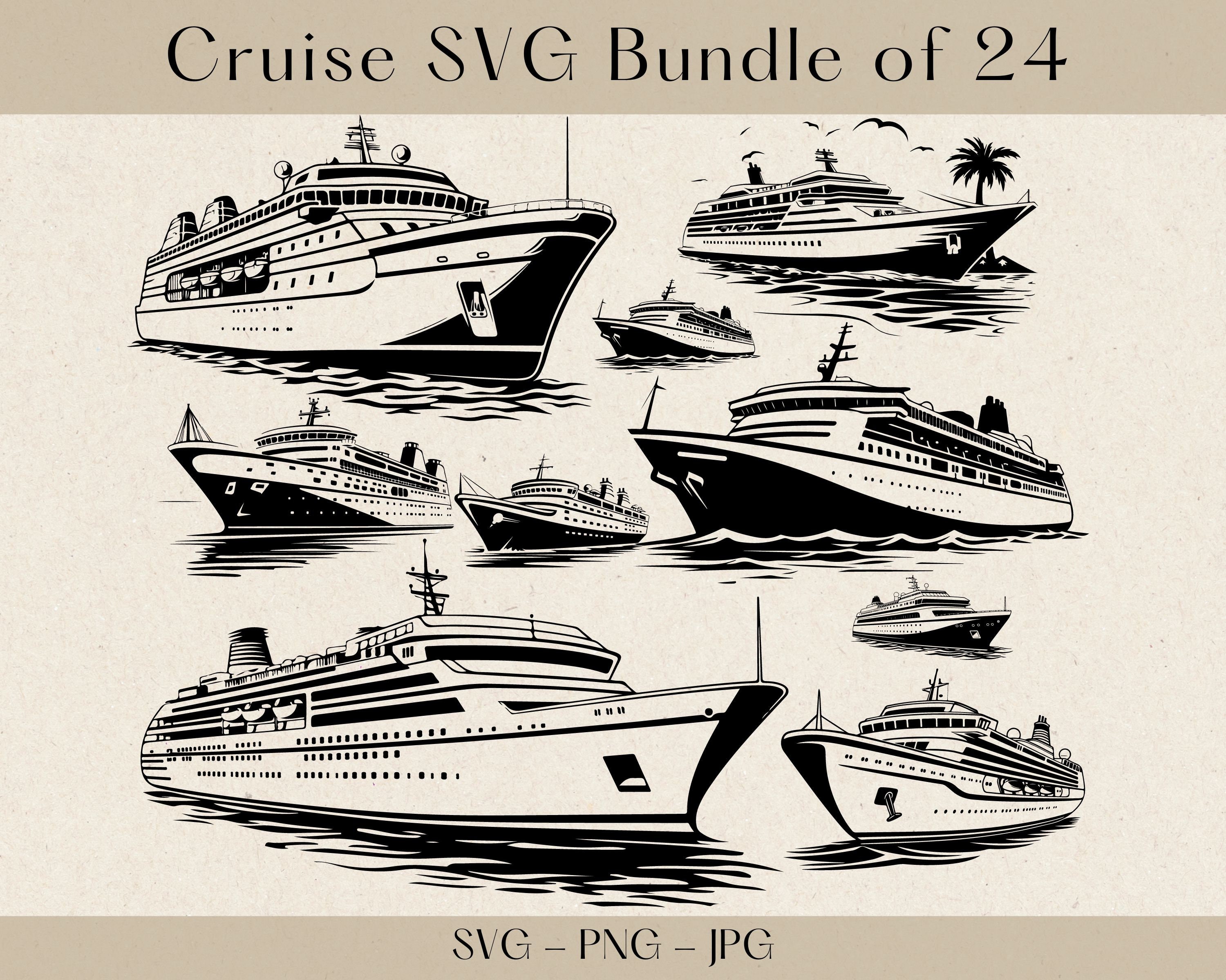 Cruise Svg Cruise Svg Bundle Ship Svg Cruise Svg Files for - Etsy Canada