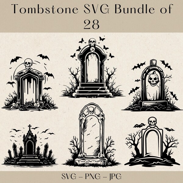 Halloween Tombstone - Etsy