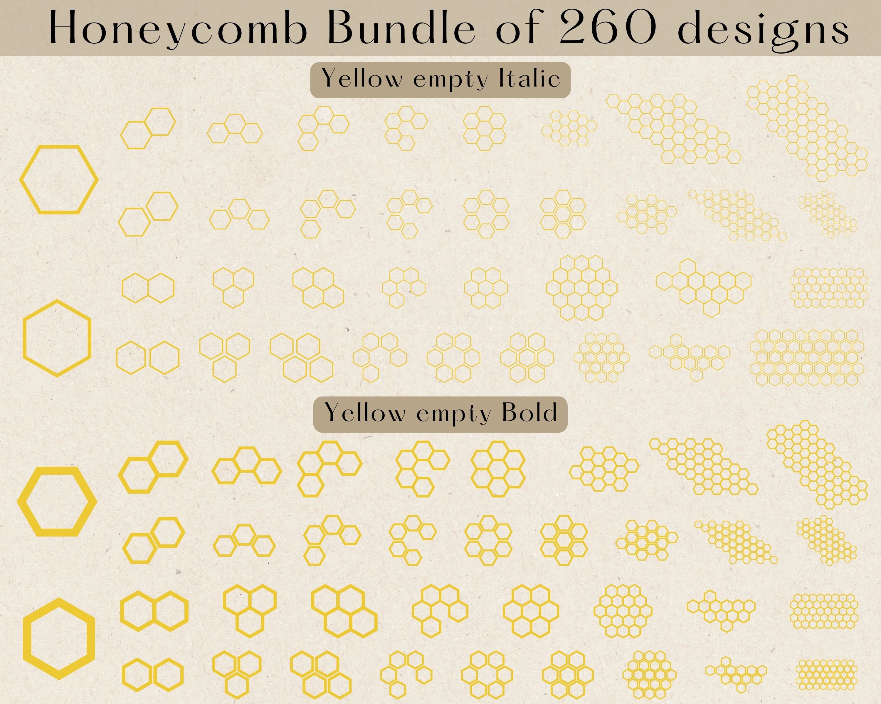 Honeycomb SVG Bundle Honeycomb SVG Hexagon SVG Honey Svg - Etsy Canada
