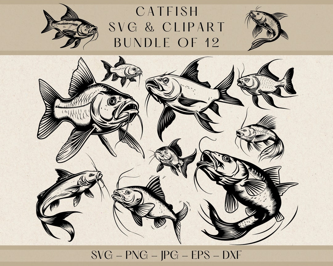 Sum Svg, Sum Clipart, Sum Sylwetka, Sum Png, Ryba Svg, Ryba Clipart ...