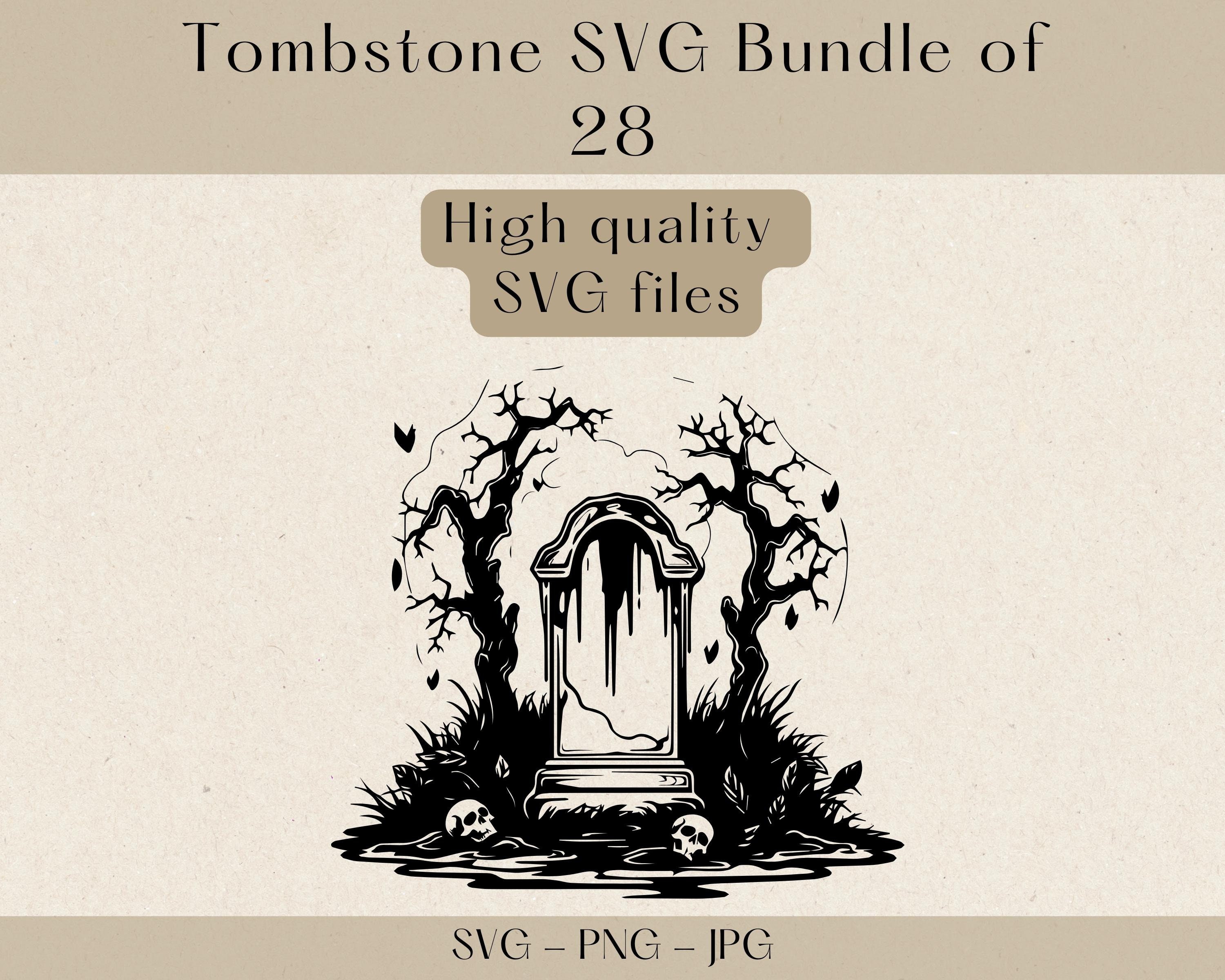 Tombstone SVG Tombstone SVG Bundle Tombstone Clipart - Etsy Australia