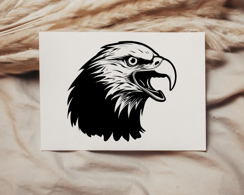 Angry Bald Eagle Head SVG, Eagle SVG, Eagle Head SVG, Eagle Svg Bundle ...