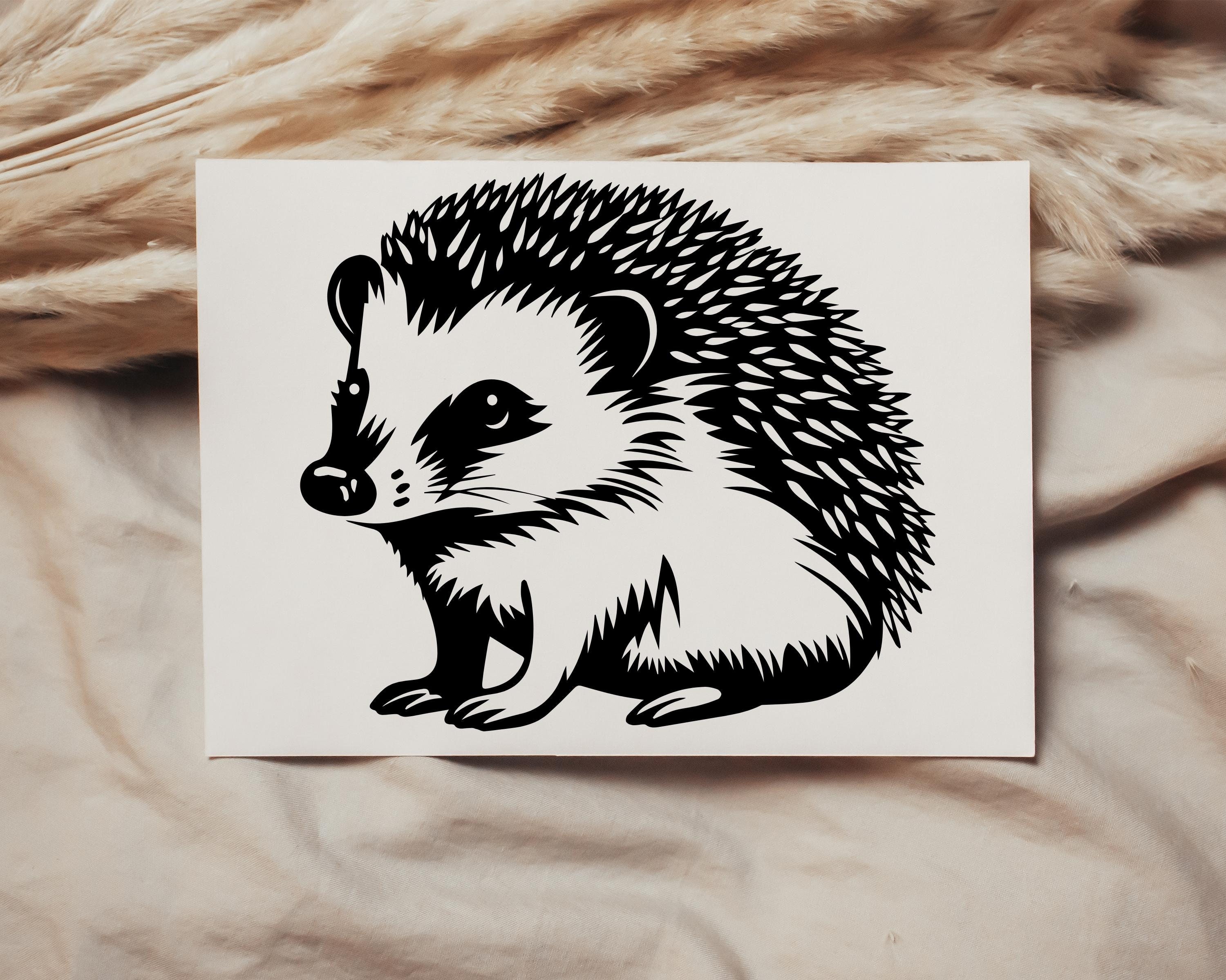 Hedgehog SVG Hedgehog PNG Hedgehog Clipart Hedgehog Vector - Etsy