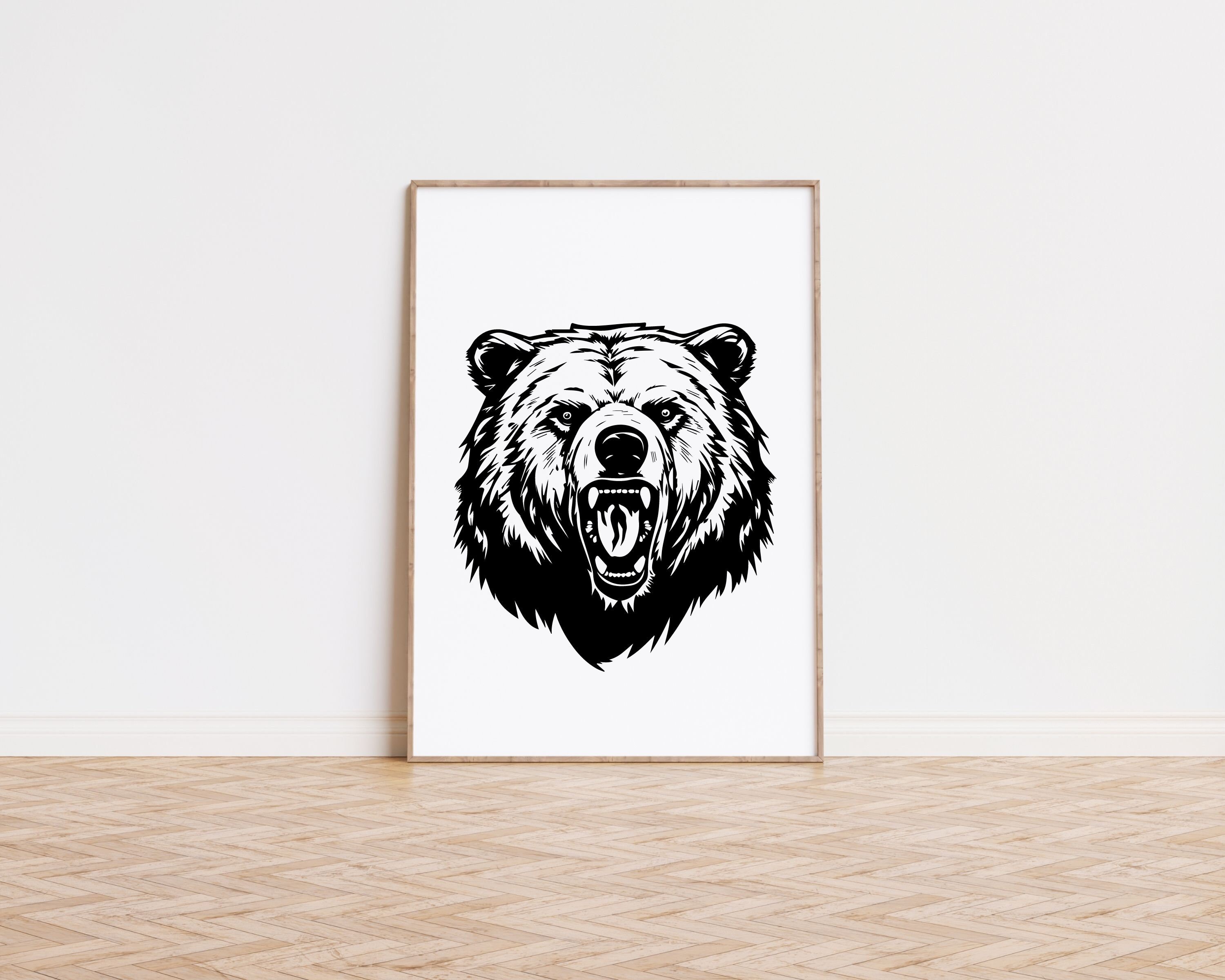 Bear Head SVG Bear Head SVG Bundle Bear Head Svg Cut Files - Etsy Canada