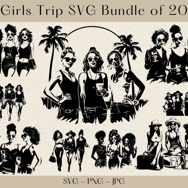 Girls Trip Svg - Etsy