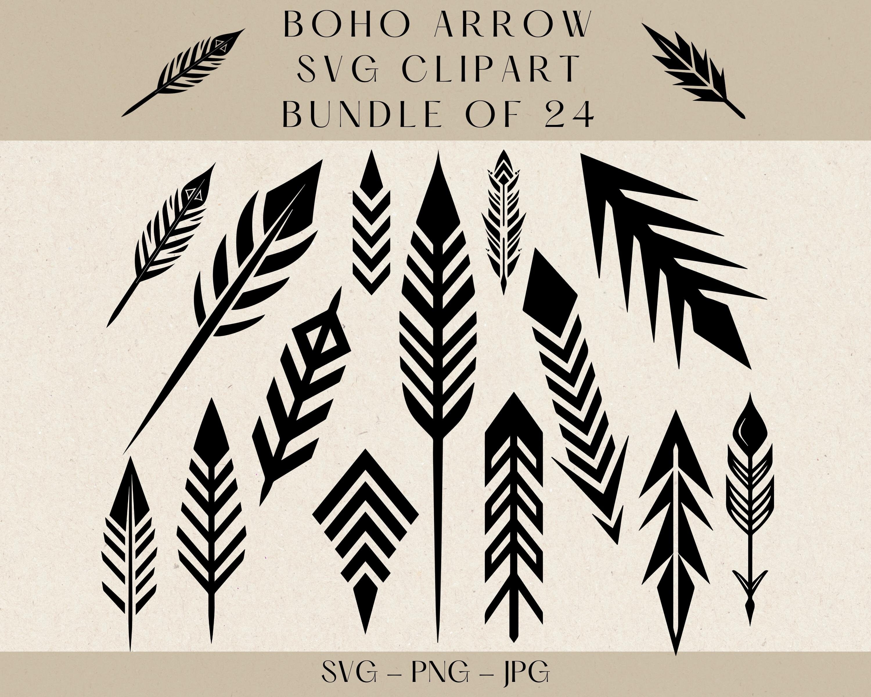 Boho Arrow SVG Bohemian Svg Boho Svg Boho Decor Svg Boho - Etsy