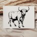 Bull Svg Cow Svg Buffalo Svg Bull Vector Bull Clipart - Etsy