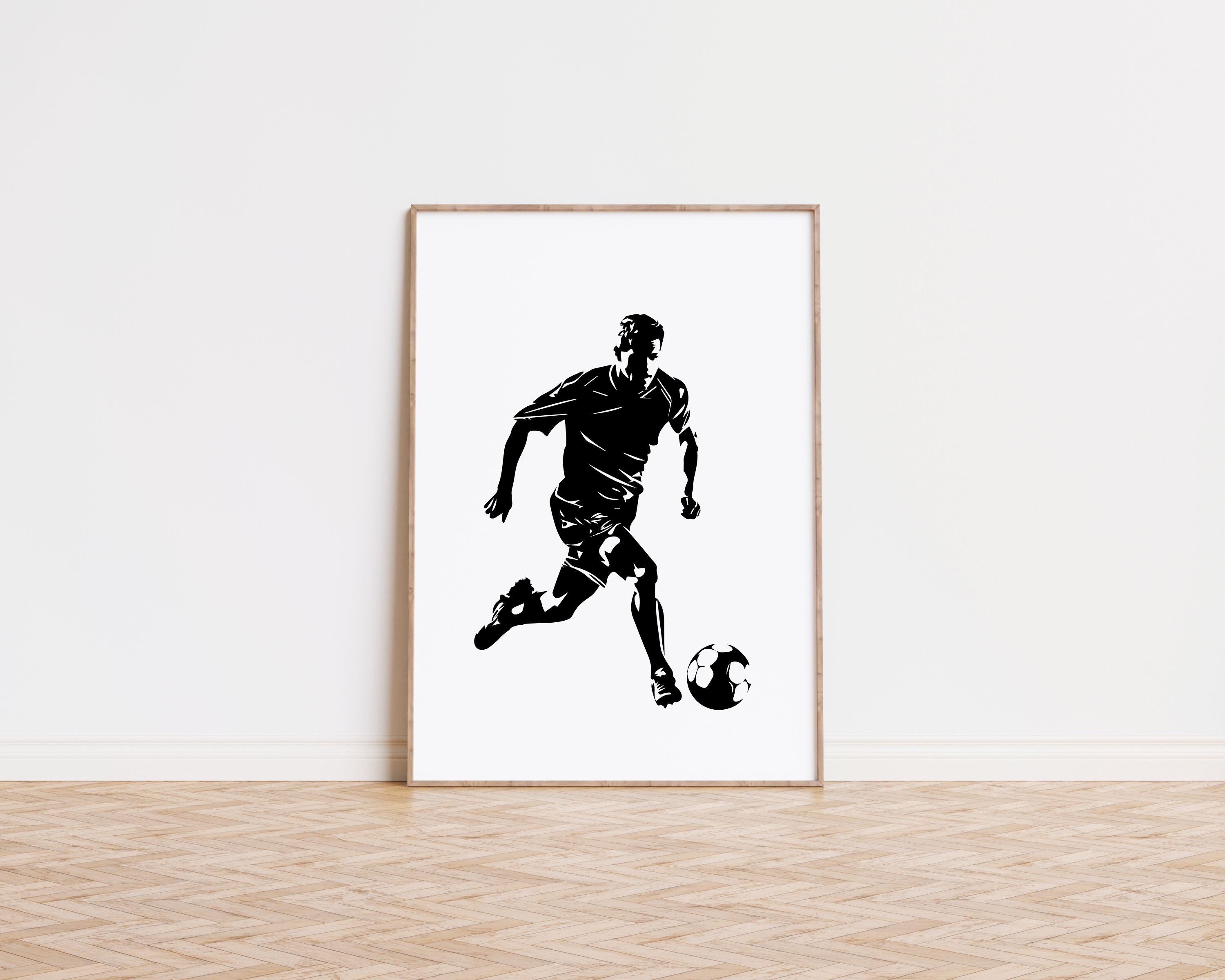 Soccer Player Svg Bundle Soccer Player Svg Soccer Svg - Etsy