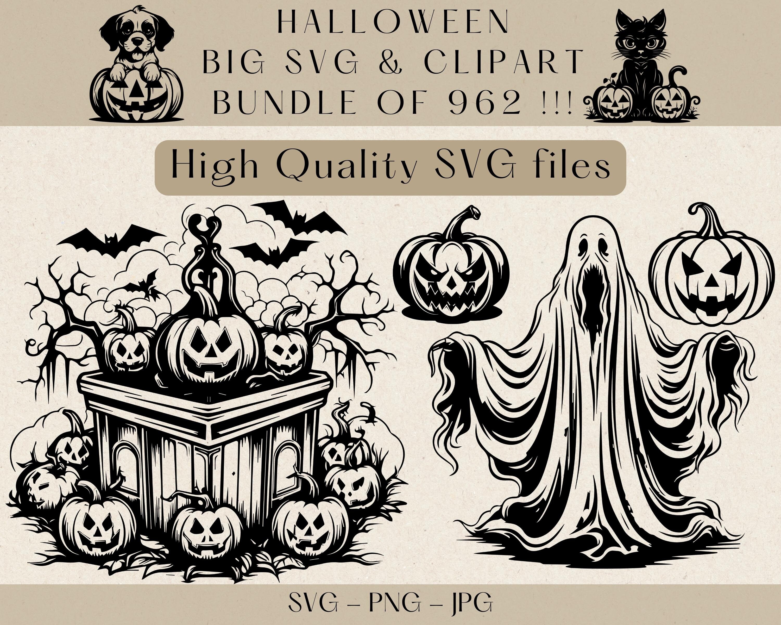 Halloween SVG, Halloween SVG Bundle, Halloween Clipart, Halloween PNG ...