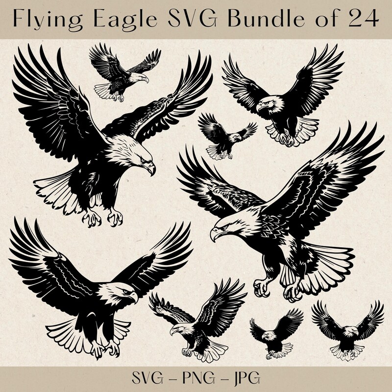 Eagle Svg - Etsy