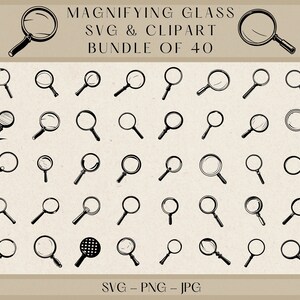 Magnifying Glass SVG, Magnifying Glass Clipart, Magnifying Glass Png ...